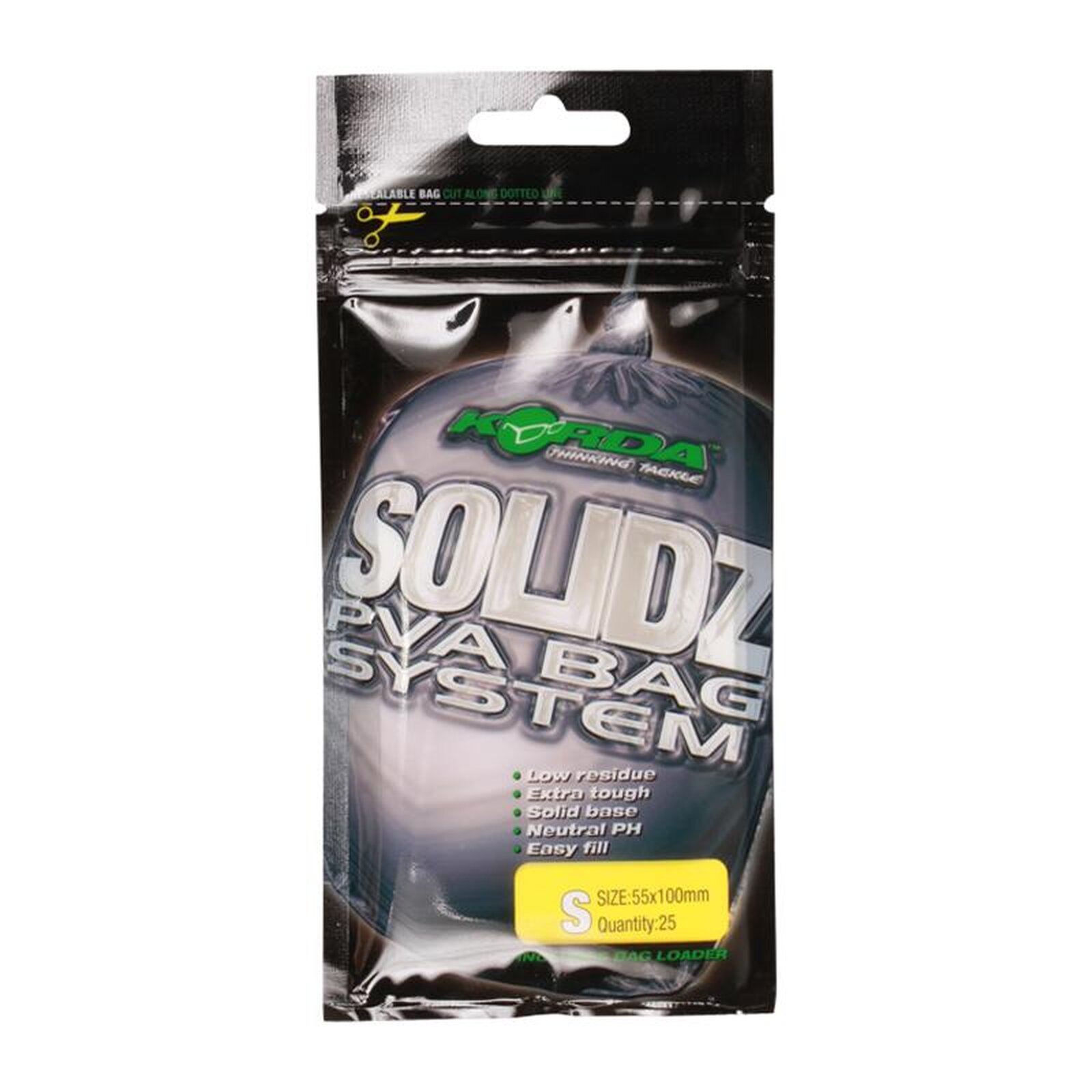 Korda Solidz PVA Bag Systemes Small 55x100cm 25Stk., 4,99
