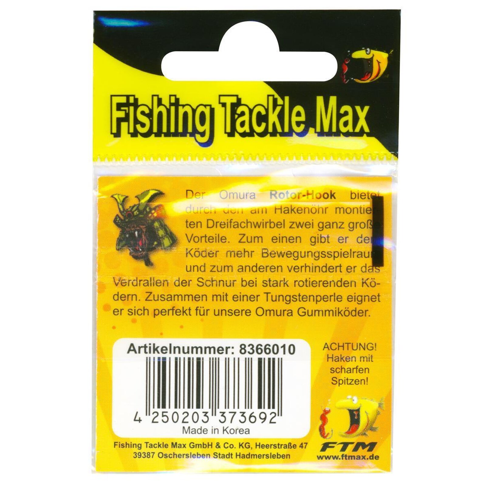 FTM Rotor-Hook 4 Stk., 5,39