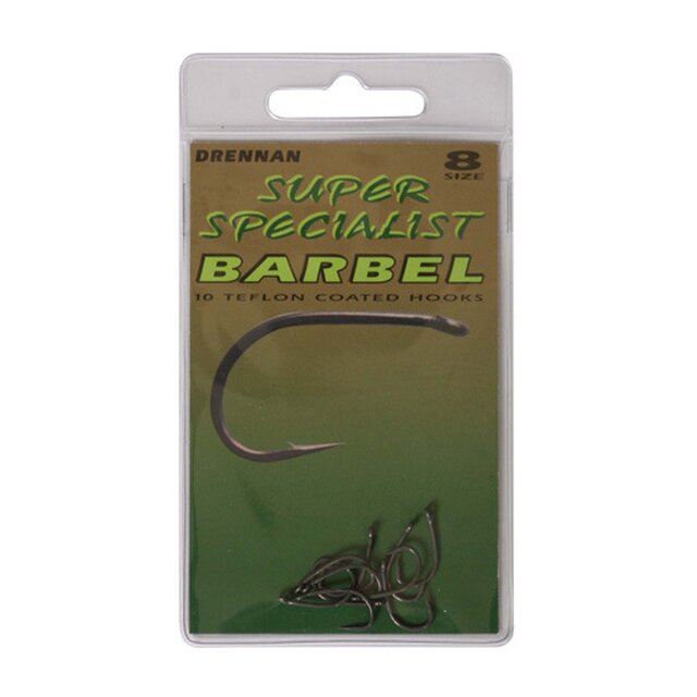 Drennan Super Specialist Barbel Hook -10 St?ck, 6,49