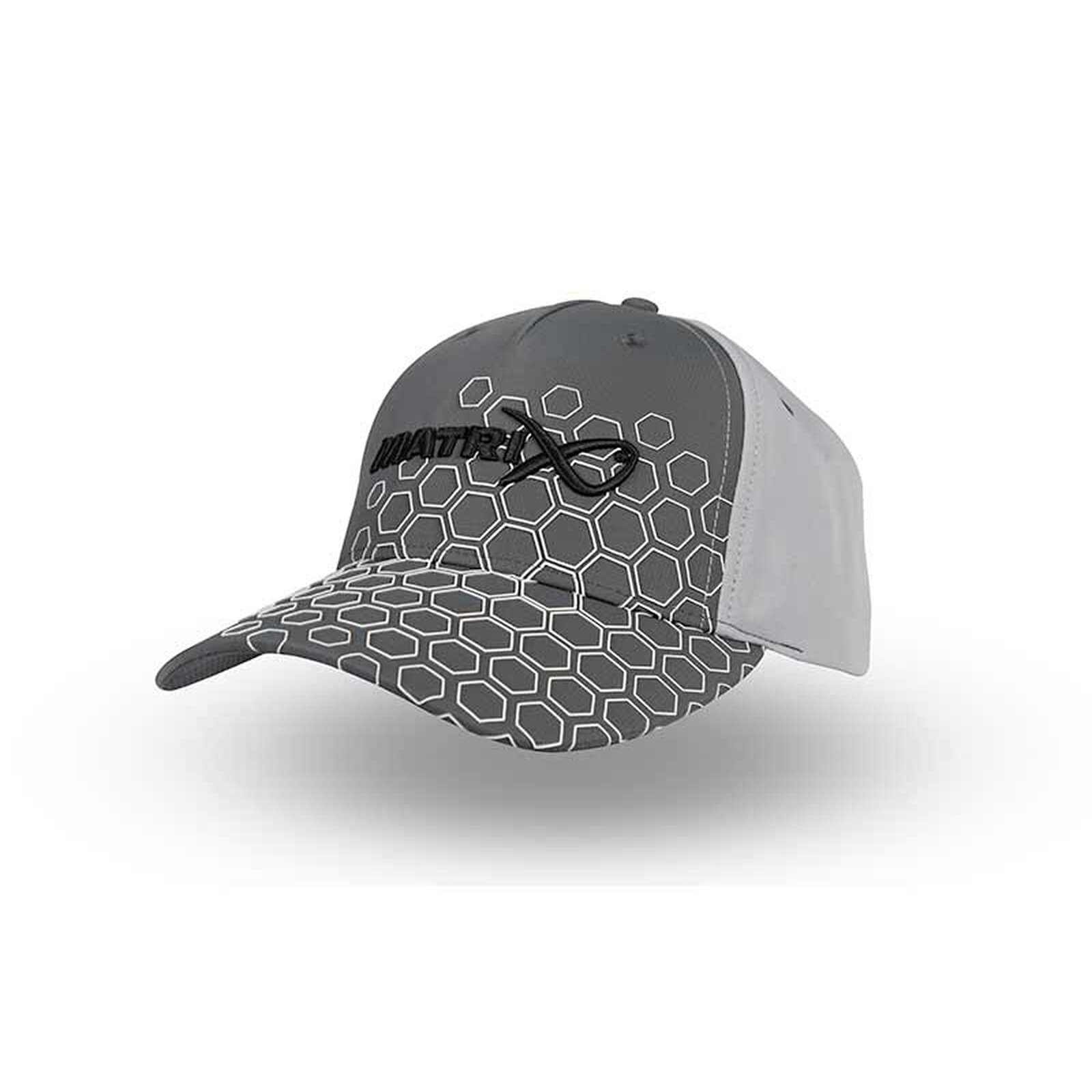 Matrix Hex Print Baseball Cap - Grey, 15,99